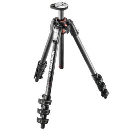 Manfrotto 190 Carbon Fibre 4 Section Camera Tripod